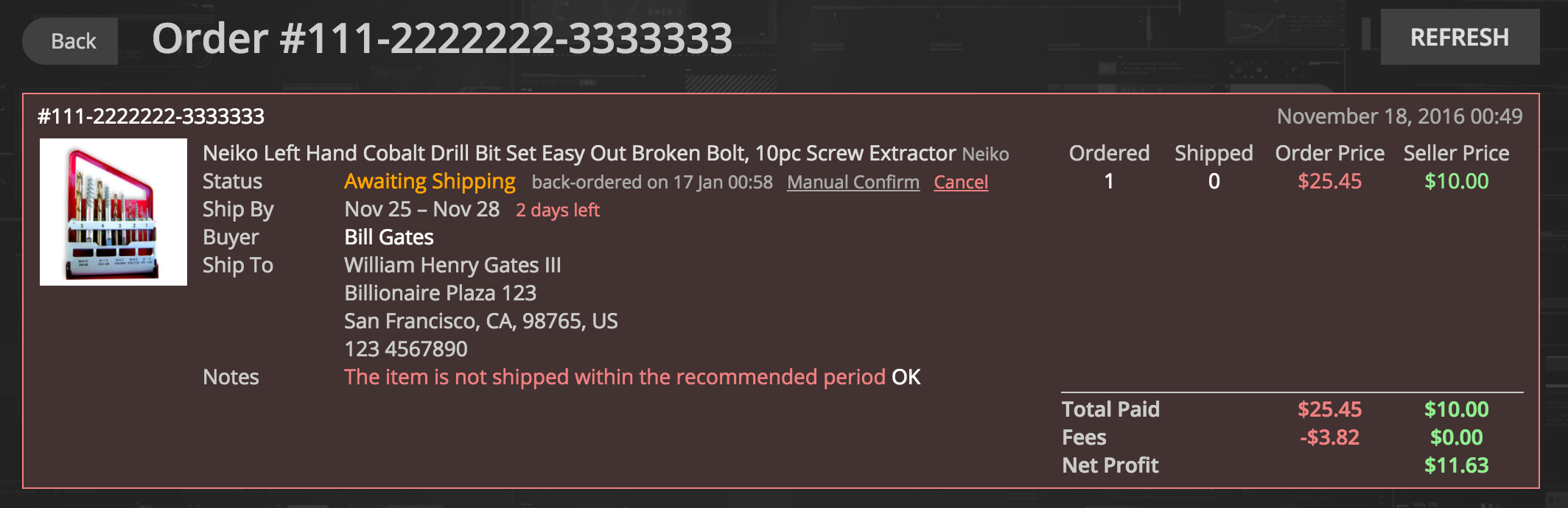 Order Status Notifications | Help & Support